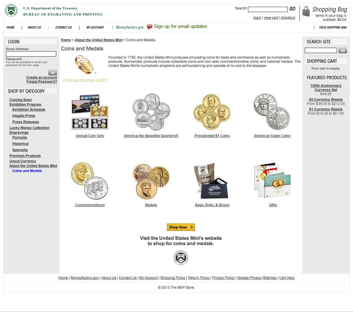 US Mint and BEP learn cross promotion | Coin Collectors Blog