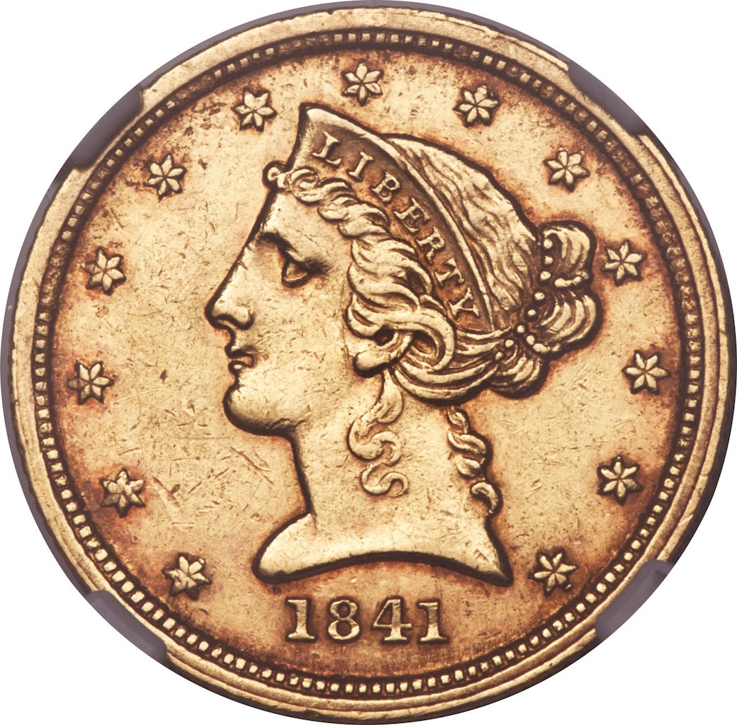 1841 C 5 Half Eagle Coin Collectors Blog